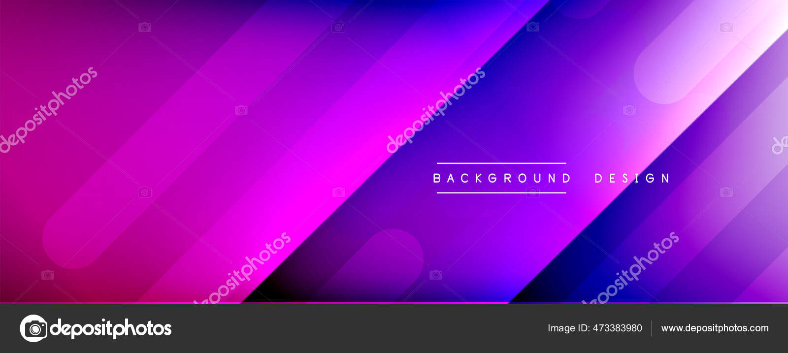 Dynamic lines abstract background. 3D shadow effects and fluid ...