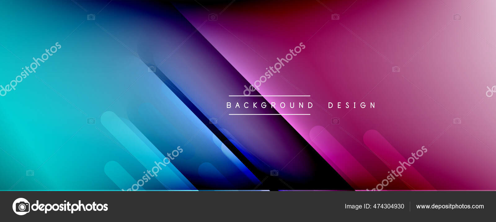 Dynamic lines abstract background. 3D shadow effects and fluid gradients. Modern overlapping ...