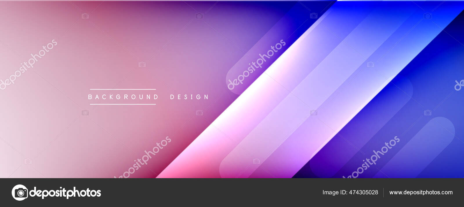 Dynamic lines abstract background. 3D shadow effects and fluid gradients. Modern overlapping ...