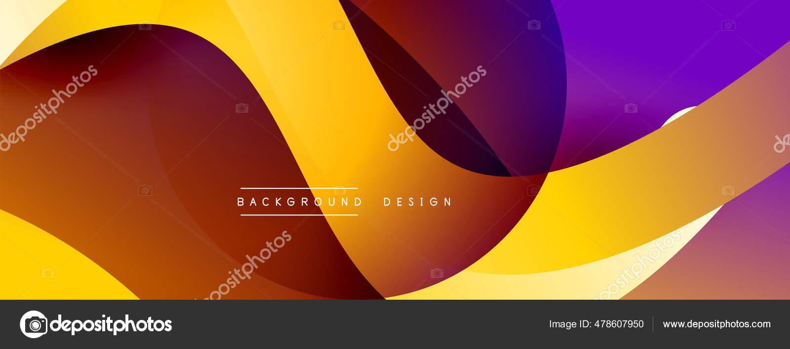 Abstract overlapping lines and circles geometric background with gradient colors Stock Vector ...