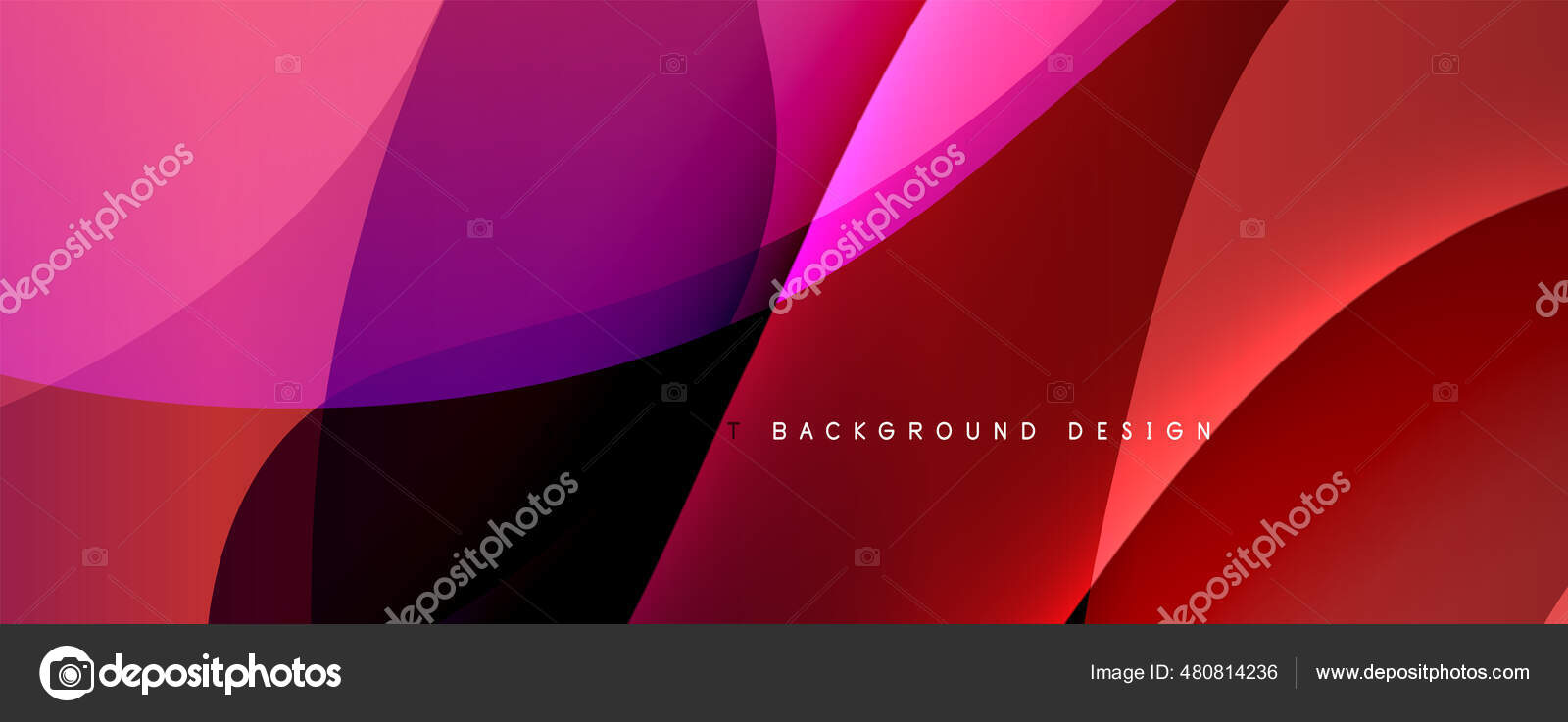 Trendy simple fluid color gradient abstract background with dynamic wave line effect. Vector ...
