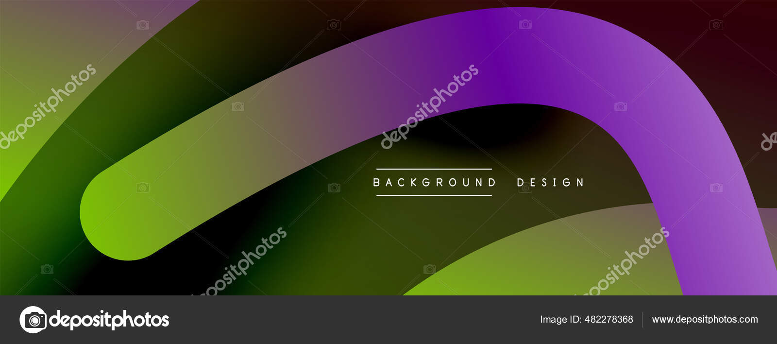 Abstract overlapping lines and circles geometric background with gradient colors Stock Vector by ...