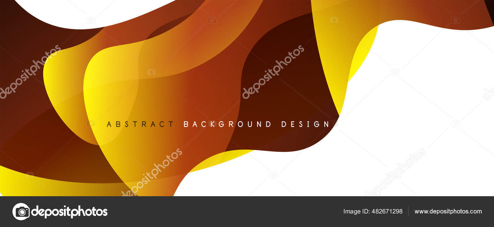 Trendy simple fluid color gradient abstract background with dynamic wave line effect. Vector ...