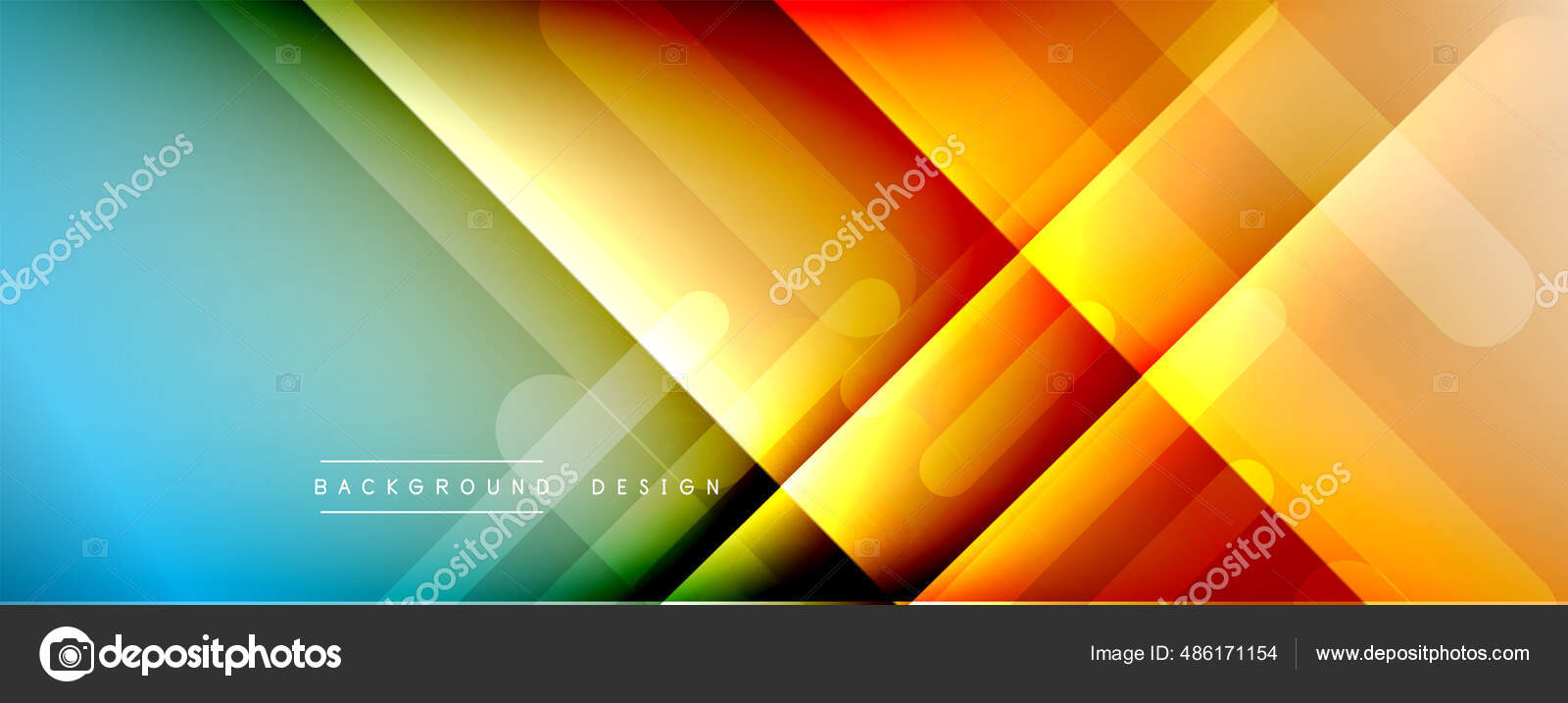 Dynamic lines abstract background. 3D shadow effects and fluid gradients. Modern overlapping ...