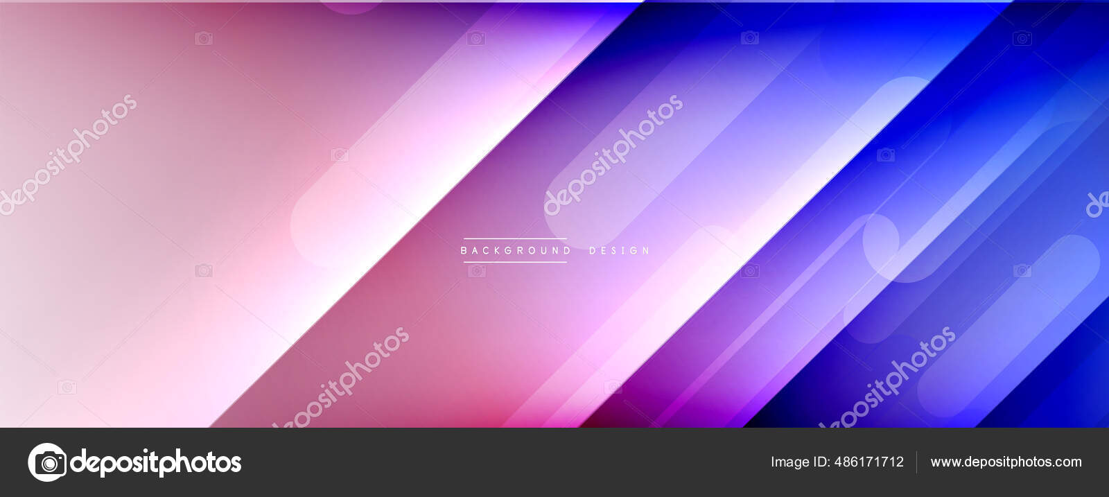 Dynamic lines abstract background. 3D shadow effects and fluid gradients. Modern overlapping ...