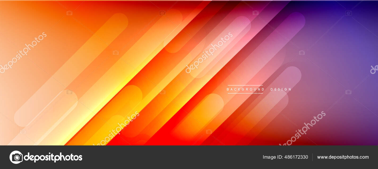 Dynamic lines abstract background. 3D shadow effects and fluid gradients. Modern overlapping ...