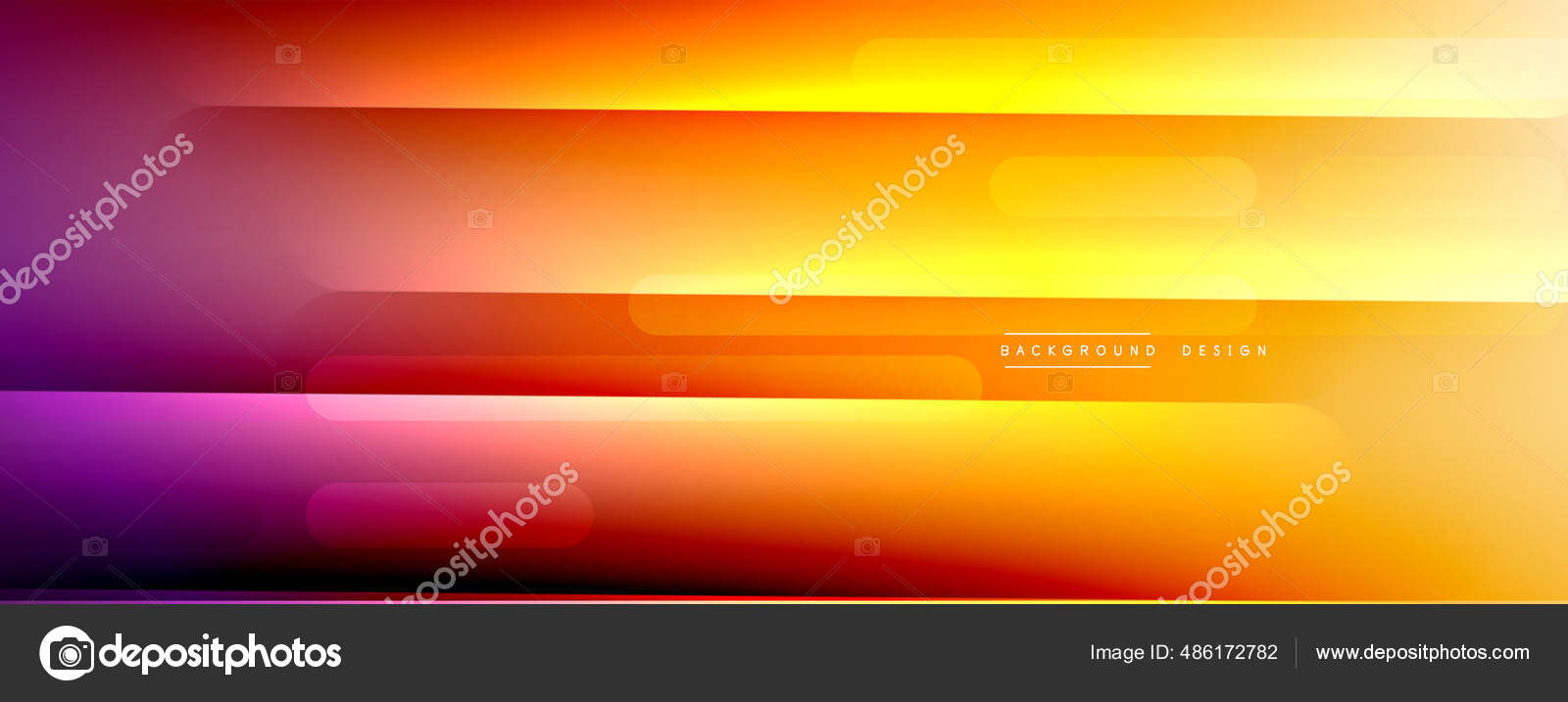 Dynamic lines abstract background. 3D shadow effects and fluid gradients. Modern overlapping ...