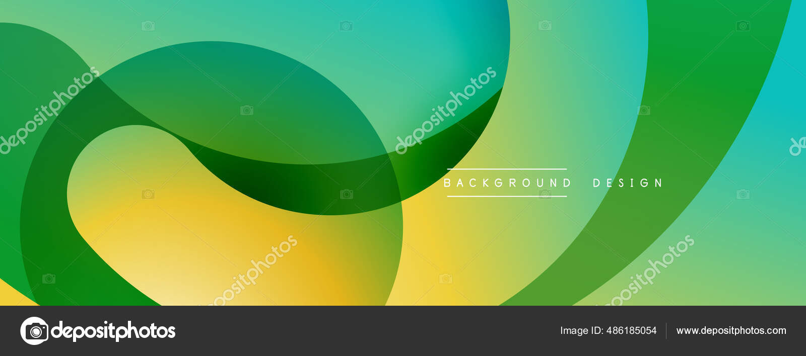 Abstract overlapping lines and circles geometric background with gradient colors Stock Vector by ...