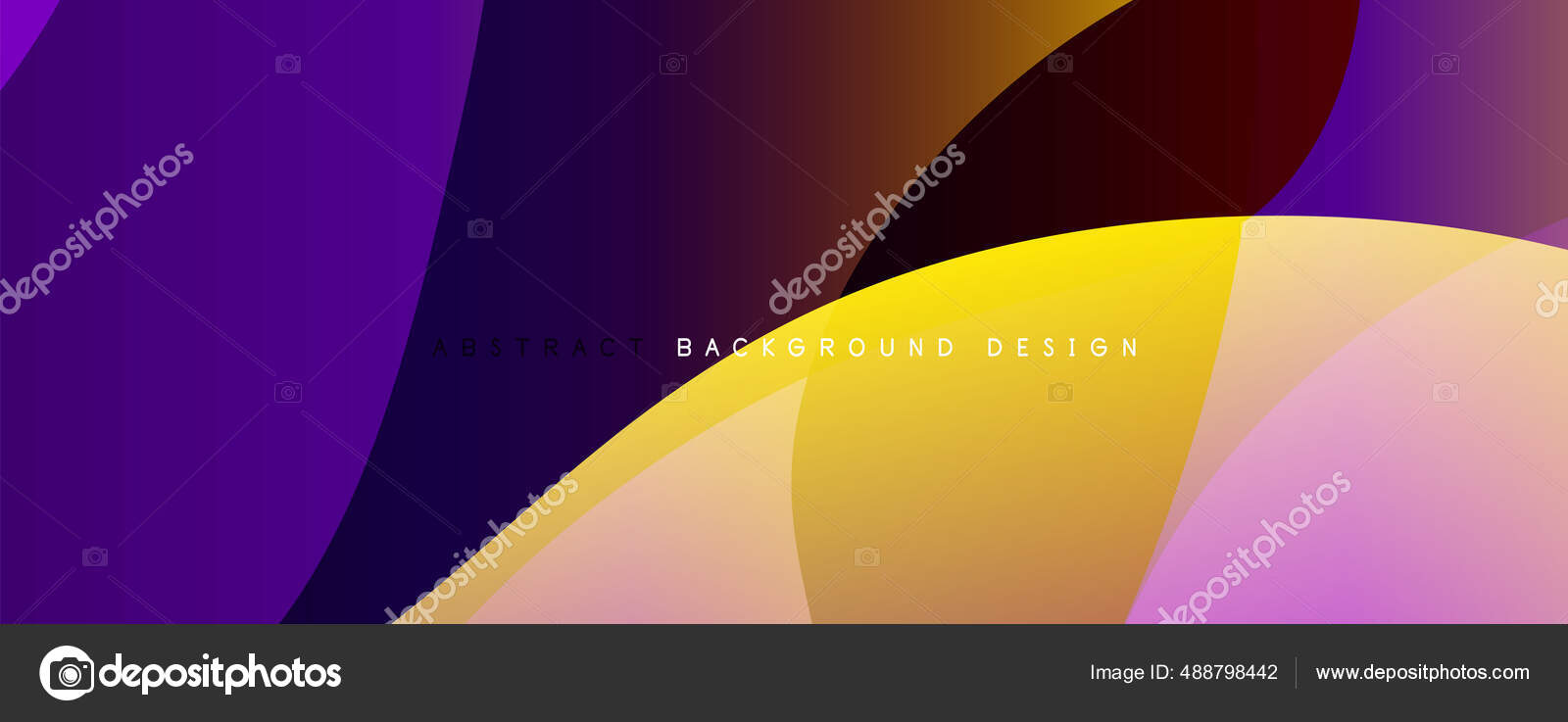Trendy simple fluid color gradient abstract background with dynamic wave line effect. Vector ...