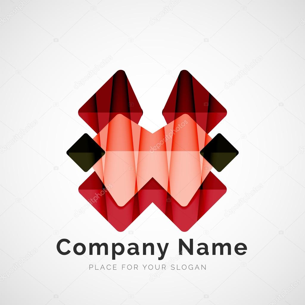 Geometric shape, company logo Stock Vector Image by ©akomov #52810777