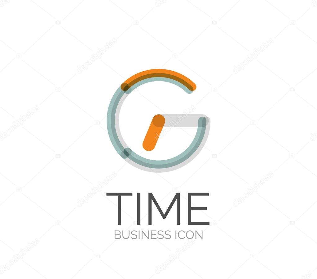 Minimal line design logo Stock Vector by ©akomov #55910217