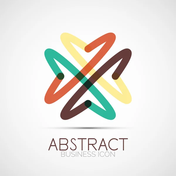 Line design loop logo Stock Vector Image by ©akomov #60501407