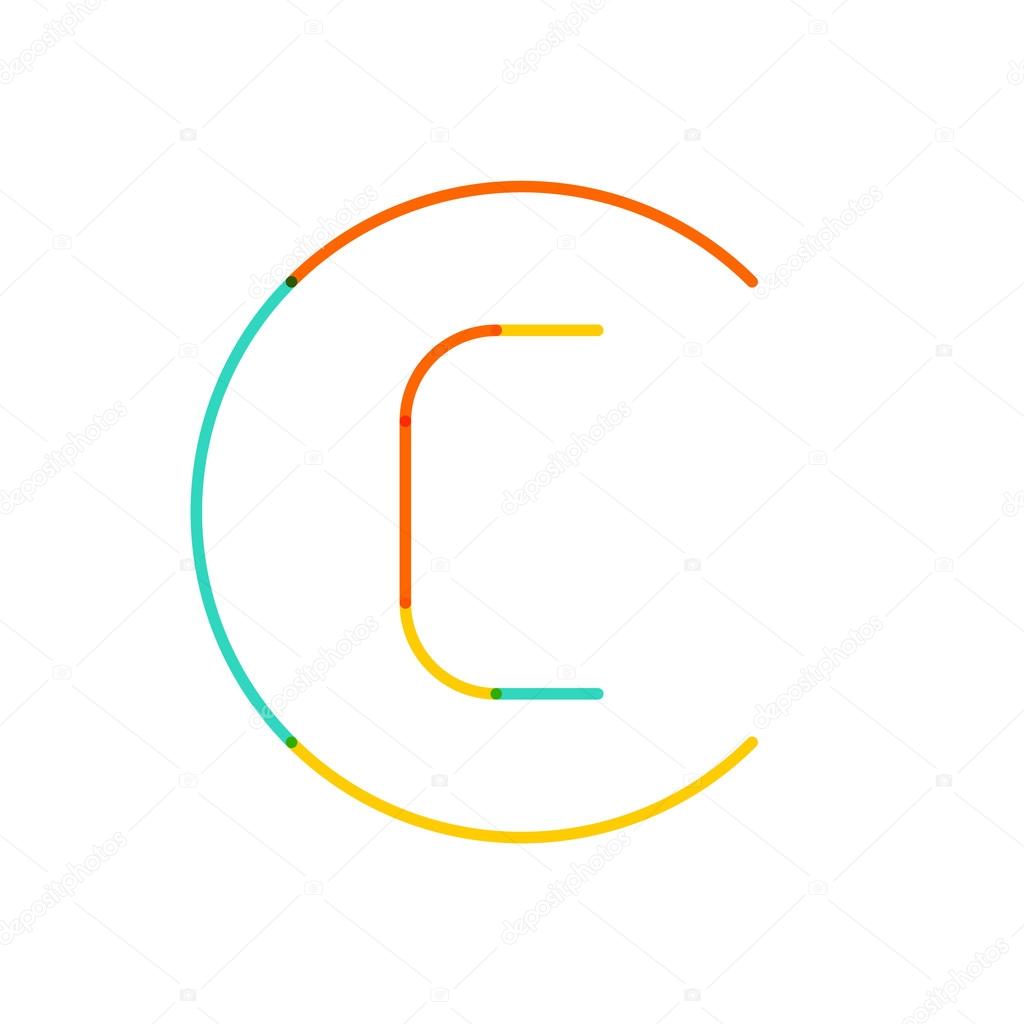 Minimal line design logo Stock Vector by ©akomov 60213891