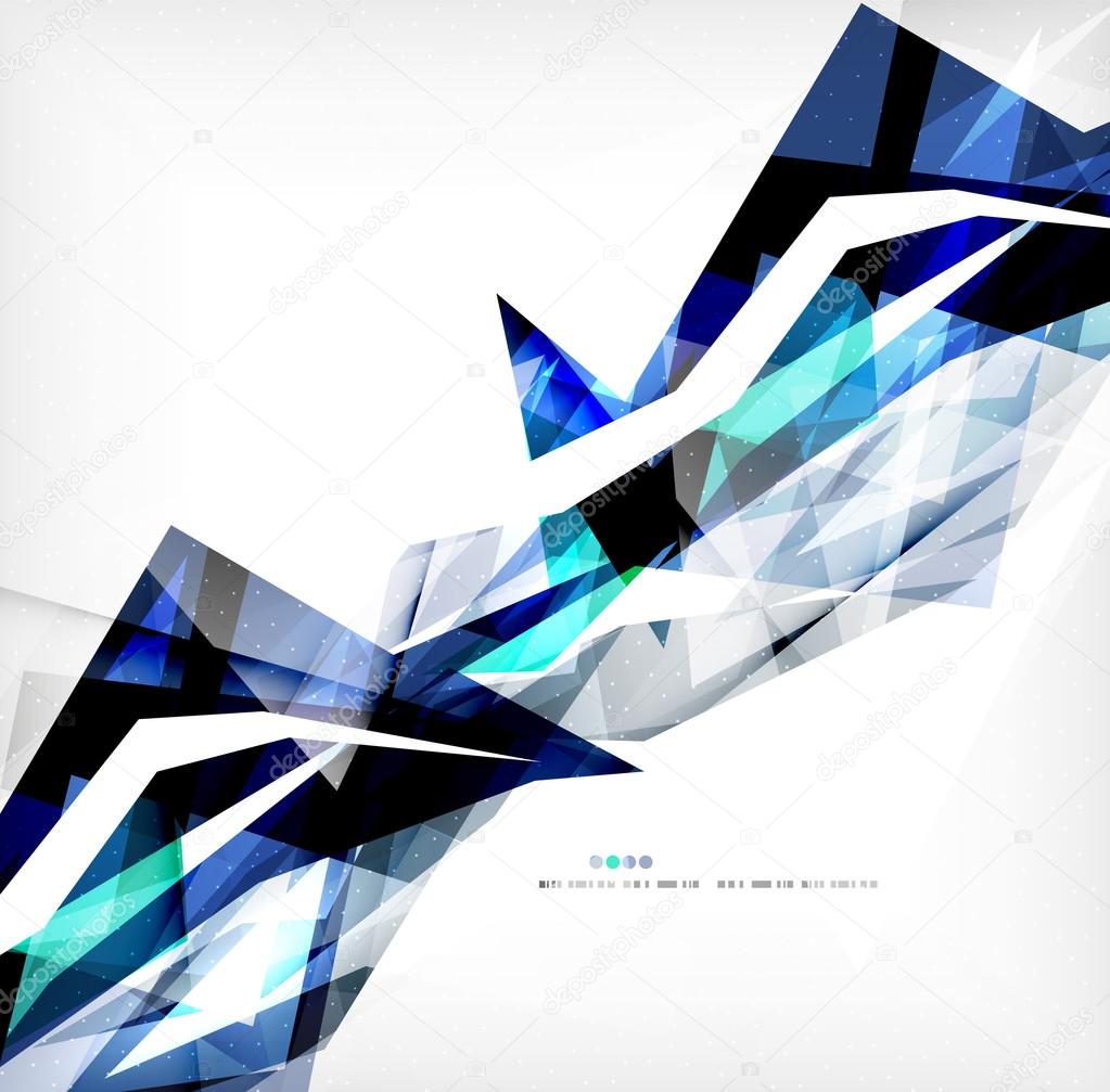 Angular geometric color shapes Stock Vector Image by ©akomov #62574441