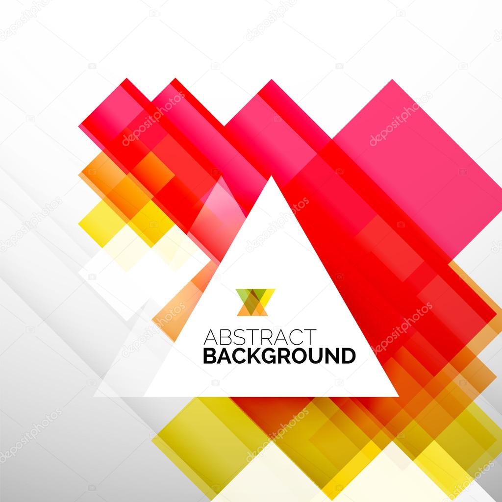 Square shape abstract layouts, business template Stock Vector by ...