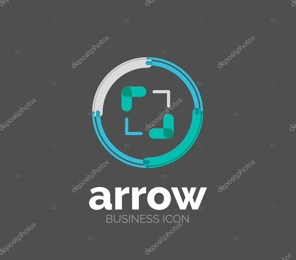 Minimal line design logo Stock Vector by ©akomov 63187633