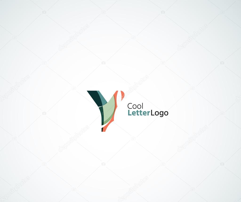 Vector letter logo Stock Vector by ©akomov 72357205