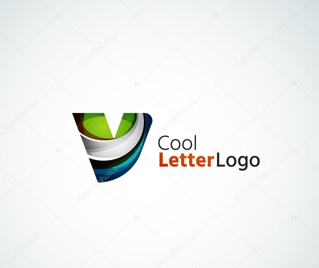 Vector letter logo Stock Vector by ©akomov 72490383