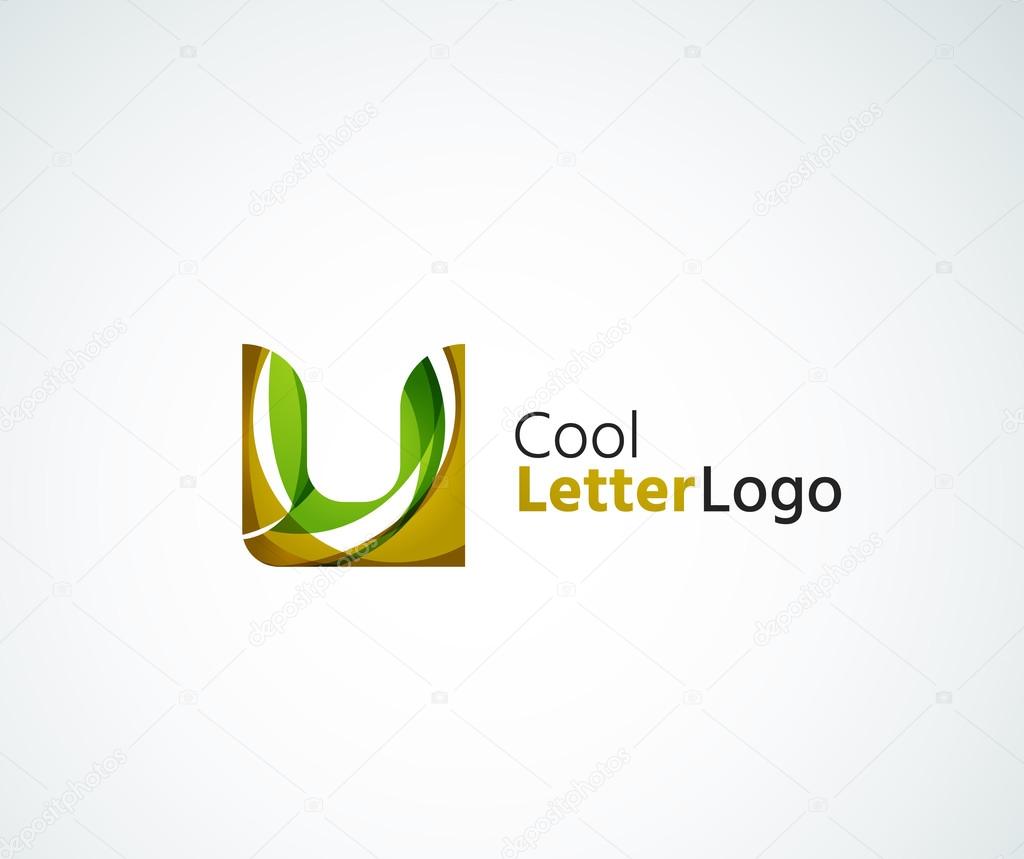 Vector letter logo Stock Vector Image by ©akomov #72872329