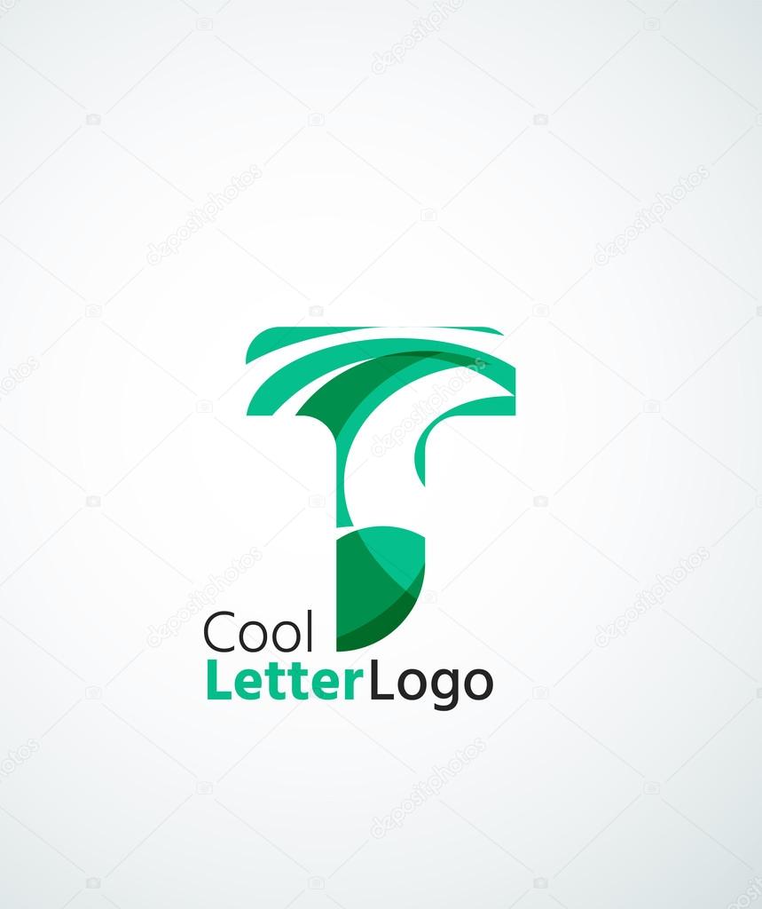 Letter company logo Stock Vector by ©akomov 75393221