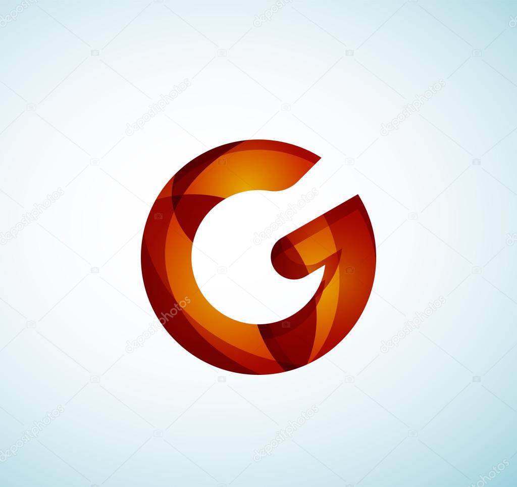 Vector letter logo Stock Vector Image by ©akomov #75493539