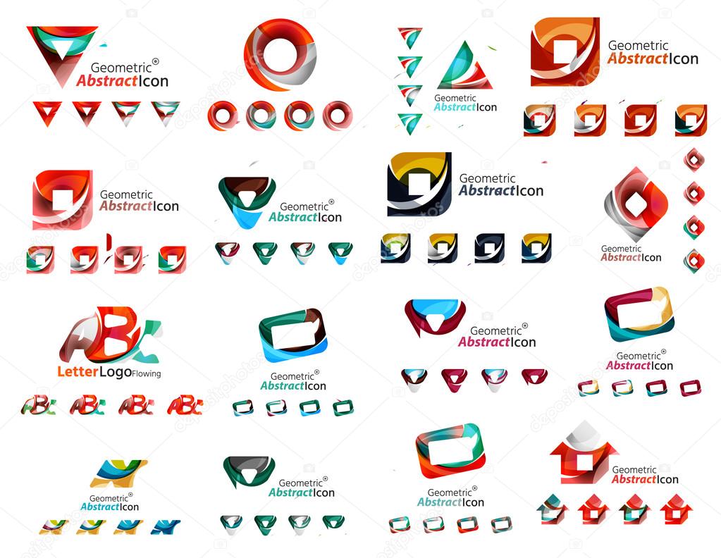 Abstract business emblems Stock Vector Image by ©akomov #75720163