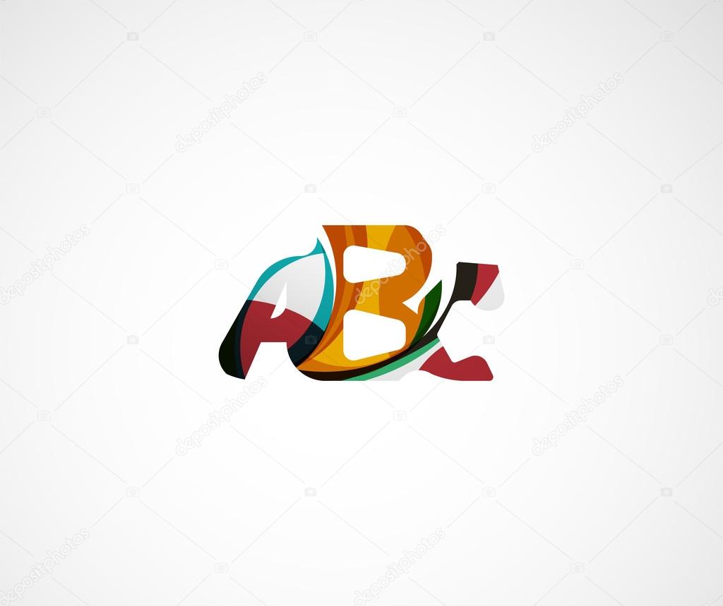 Abc company logo. Vector illustration. Stock Vector by ©akomov 75734711