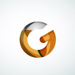 Vector letter logo Stock Vector Image by ©akomov #71403007