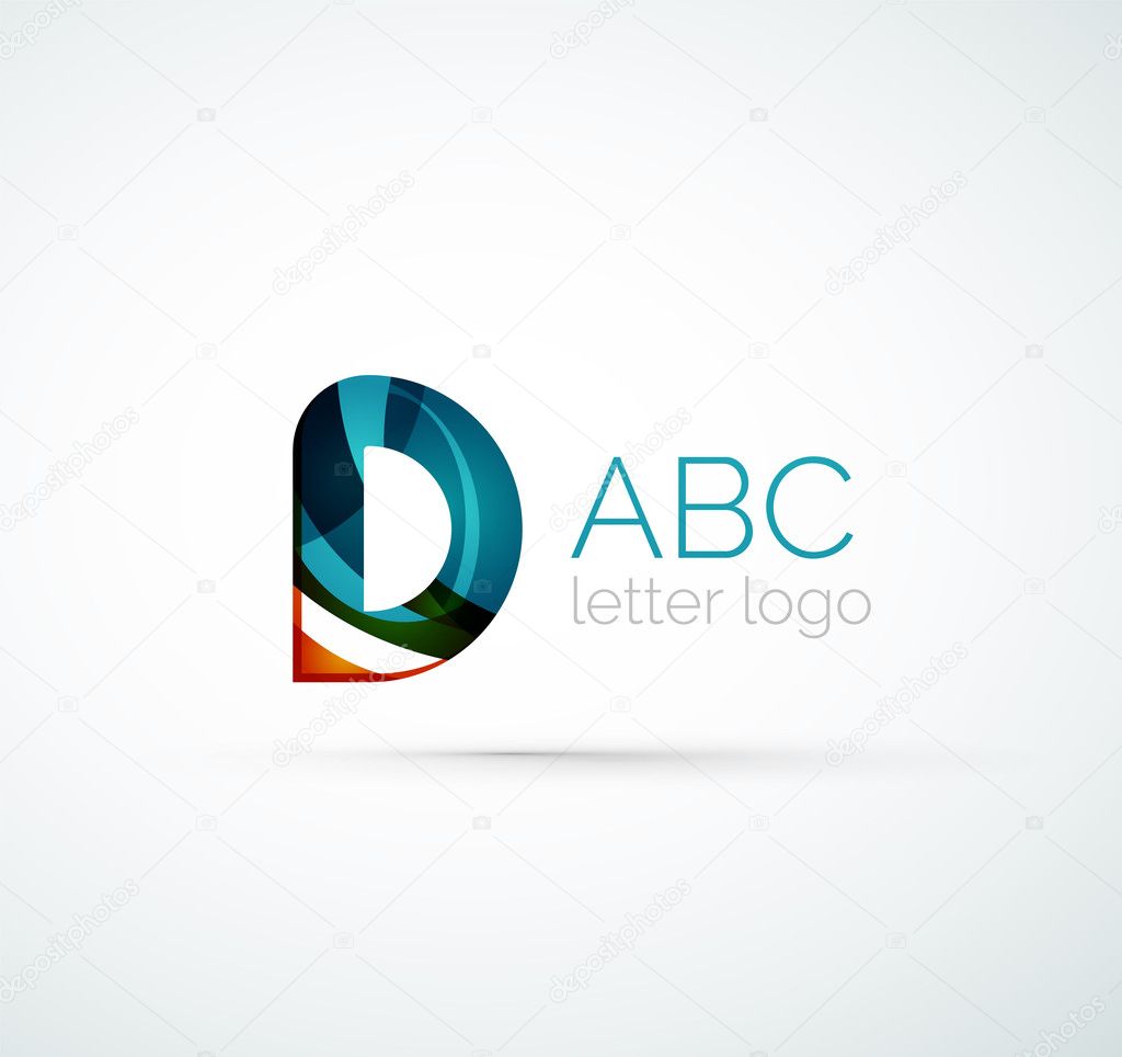 Vector letter logo Stock Vector by ©akomov 78098574