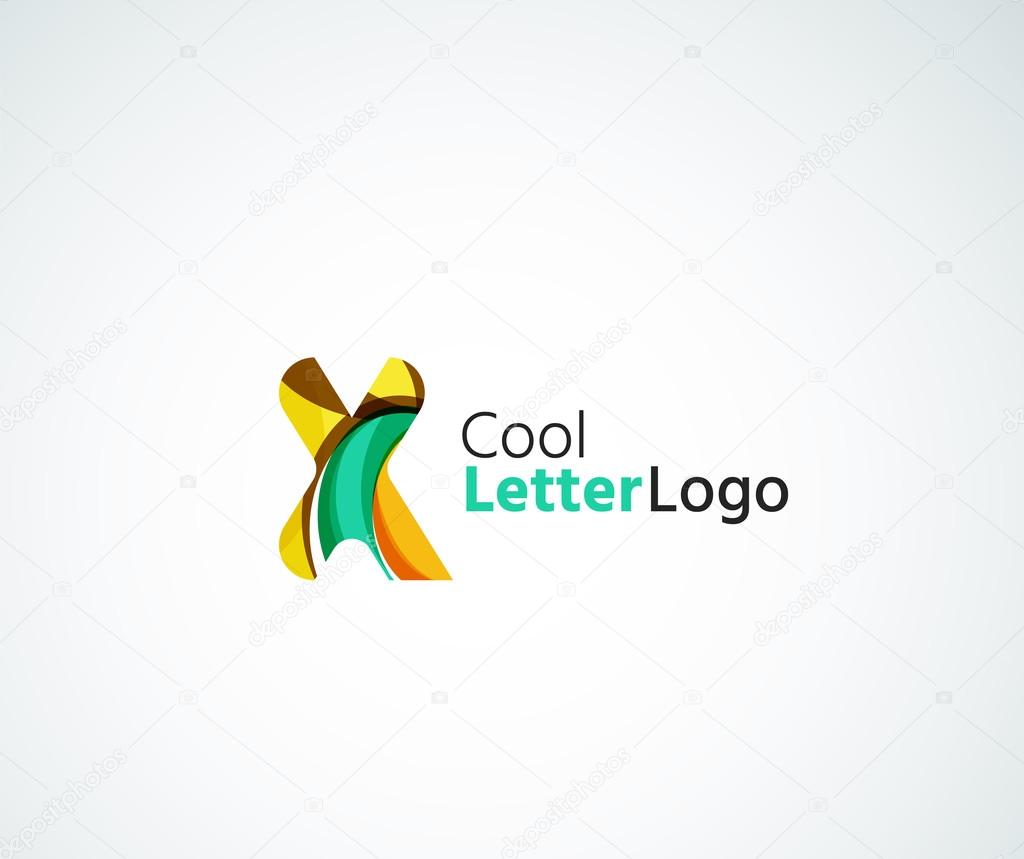 Vector letter logo Stock Vector by ©akomov 78098934