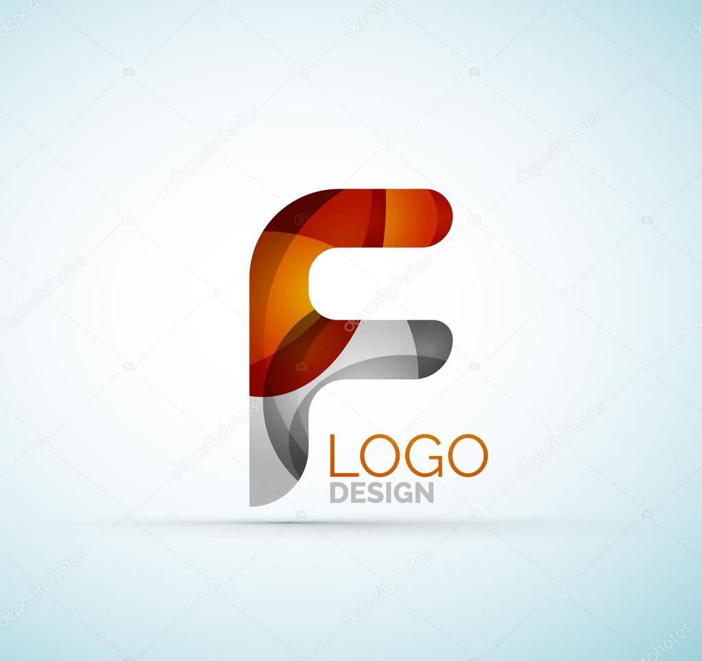 Vector letter logo Stock Vector by ©akomov 79996006