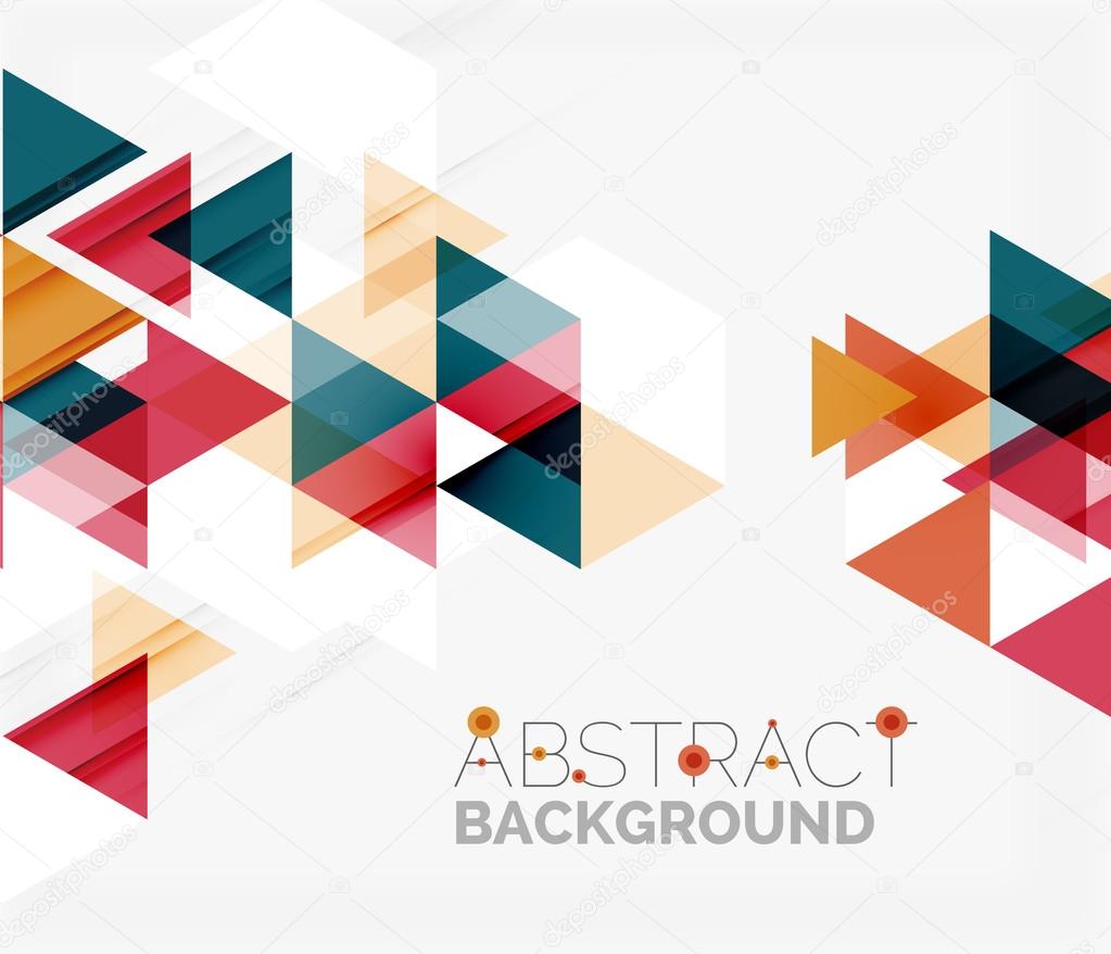 Abstract geometric background. Modern overlapping triangles Stock ... Abstract geometric background. Modern overlapping triangles Stock ...