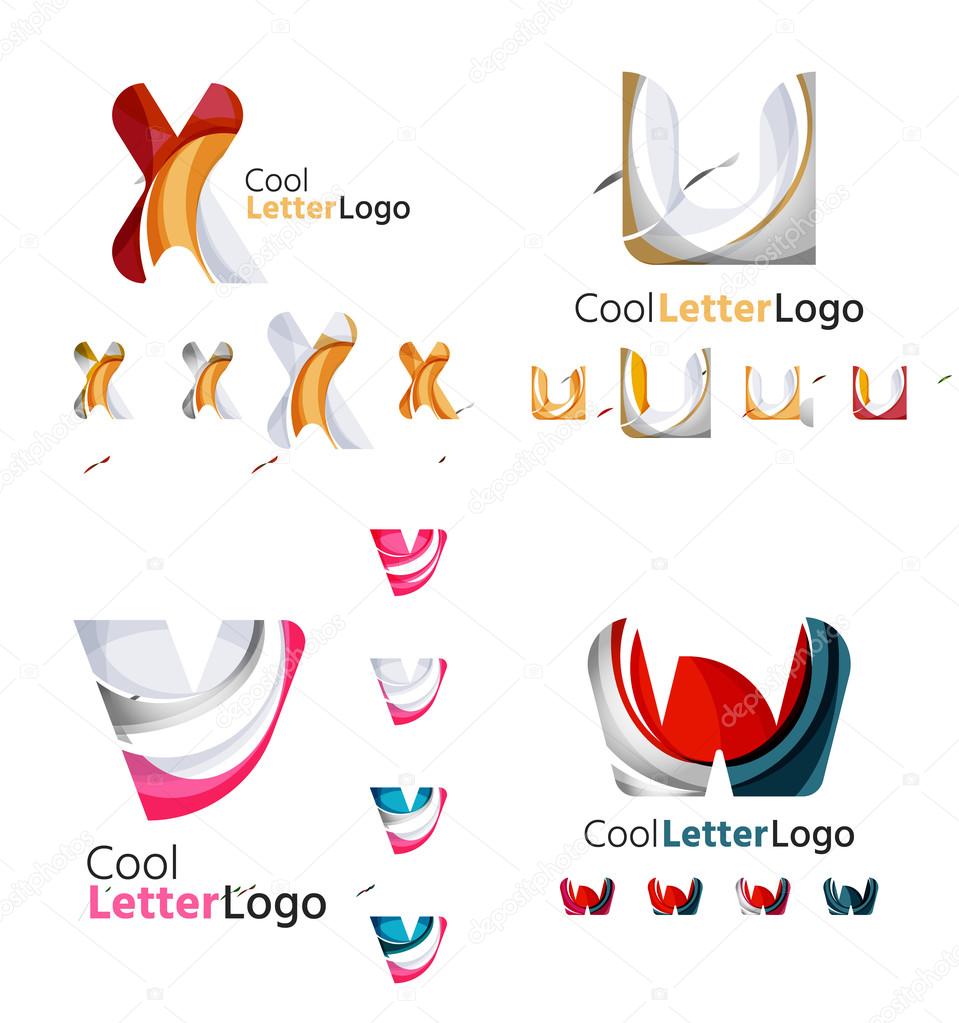 Letter business emblem collection Stock Vector Image by ©akomov #83748766