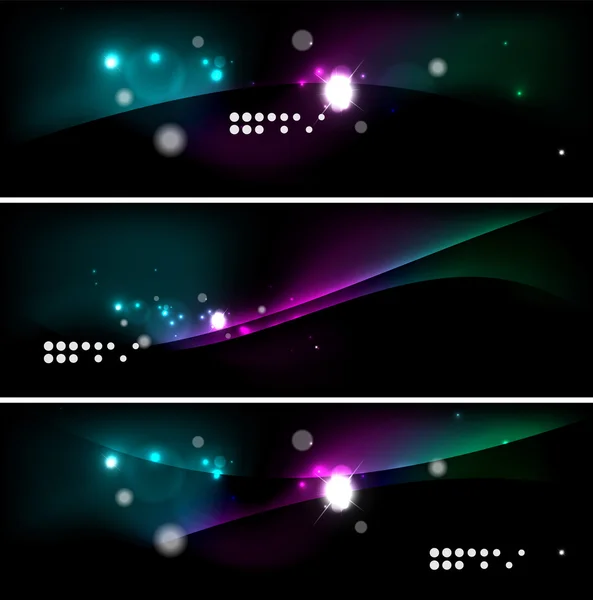 Set of banner, header backgrounds Stock Vector by ©akomov 85307792