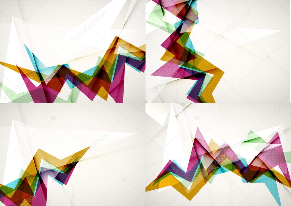 Set of angle and straight lines Stock Vector by ©akomov 85233052