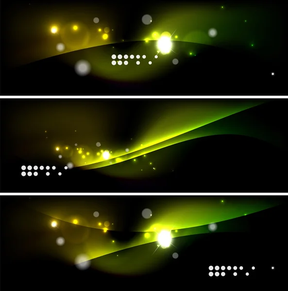 Set of banner, header backgrounds Stock Vector by ©akomov 85307792