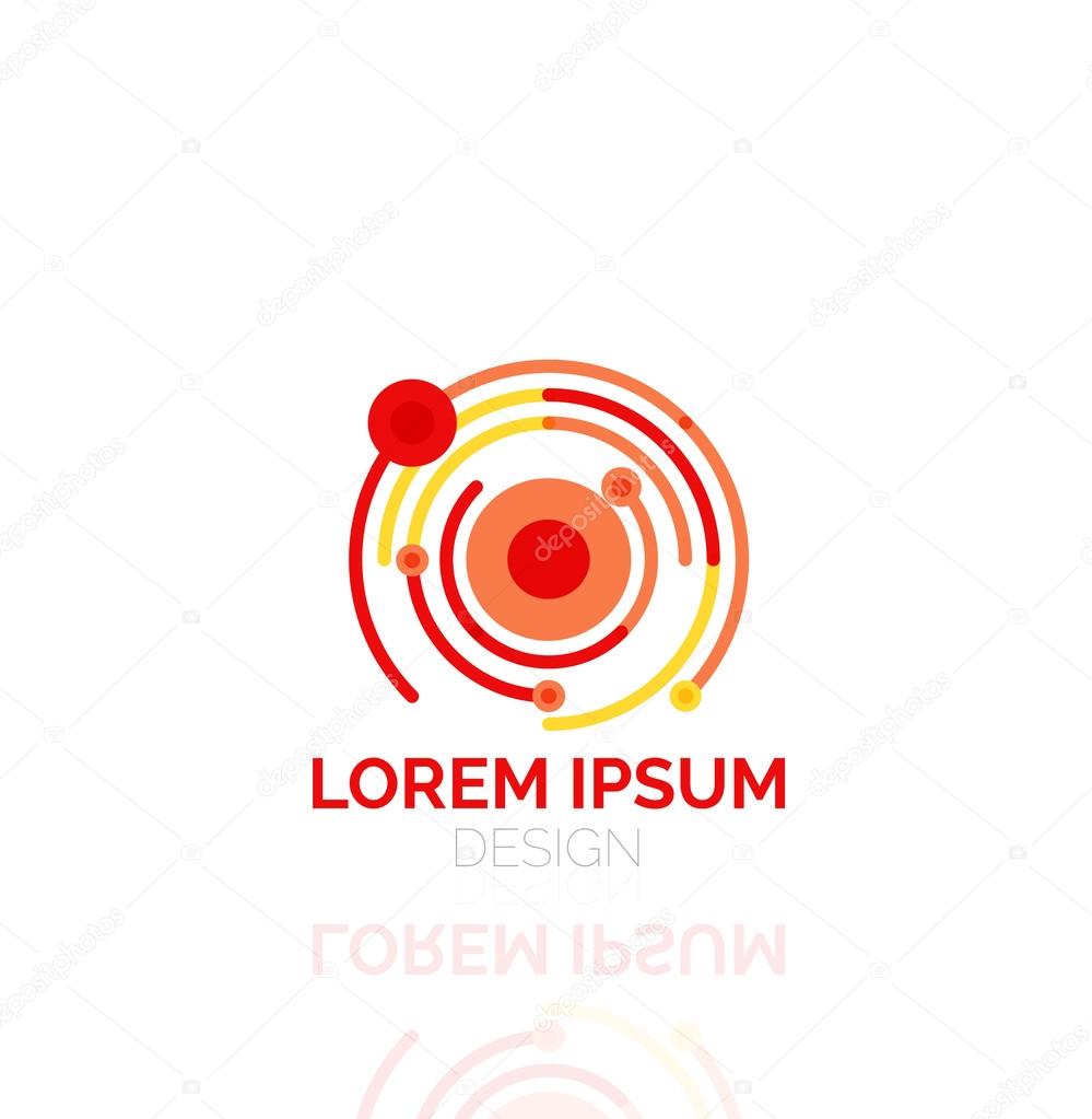 Vector swirl and circles outline ⬇ Vector Image by © akomov | Vector ...