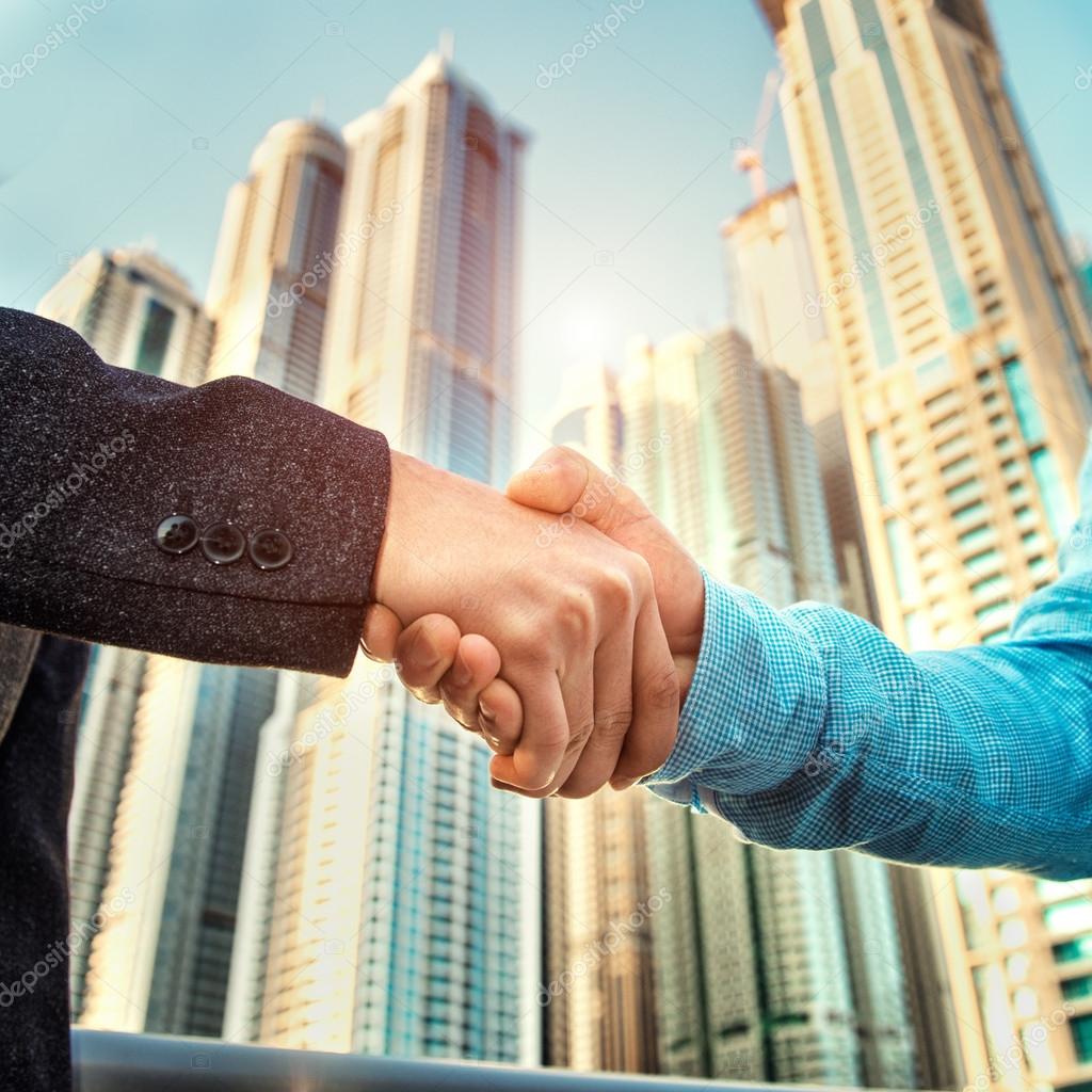 Business Handshake — Stock Photo © JANIFEST #52108529