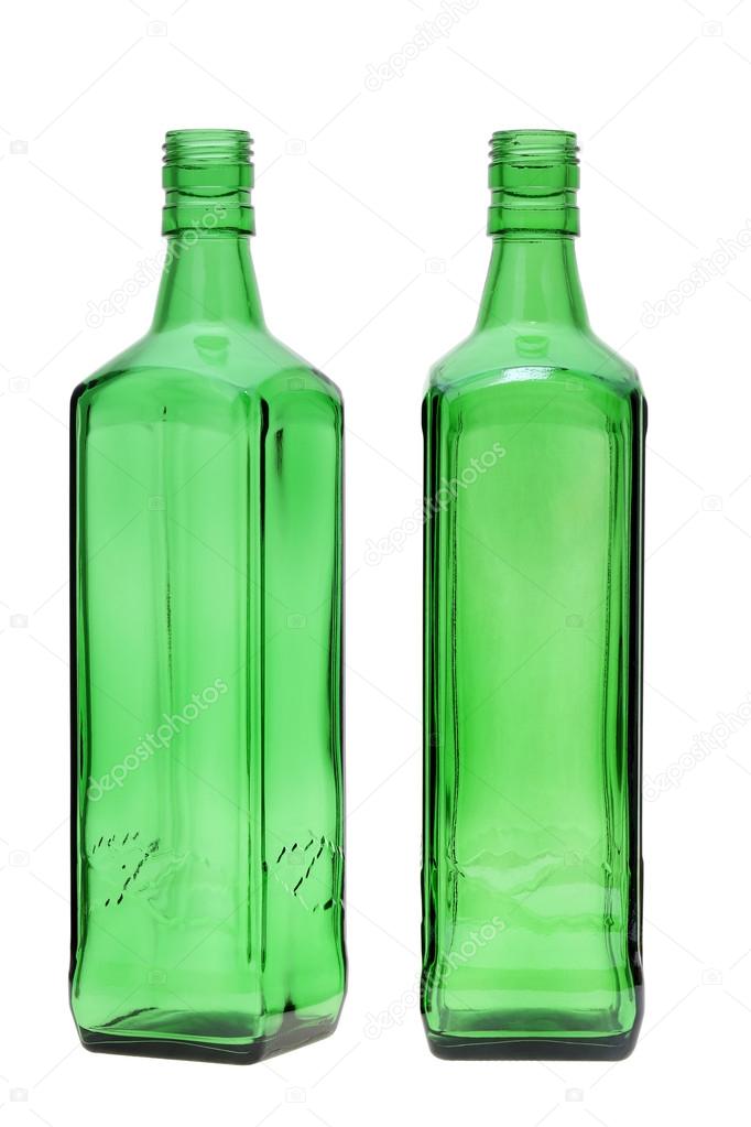 Green glass bottle — Stock Photo © akiyoko74 #66851813