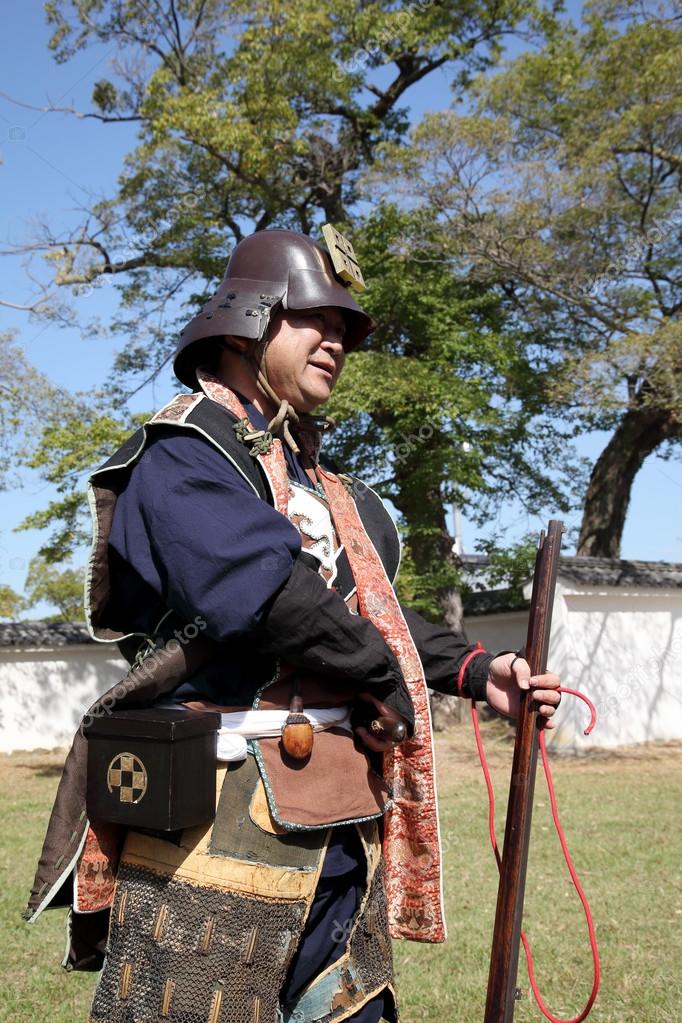 Japanese samurai with old rifle – Stock Editorial Photo © akiyoko74 ...