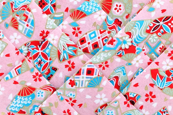 Traditional japanese pattern origami paper, texture background Stock ...