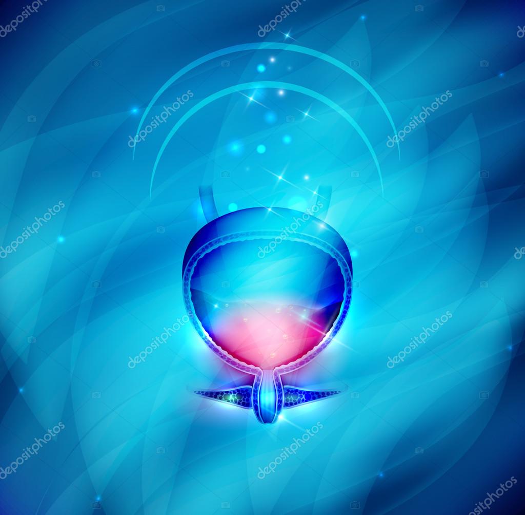 Urinary bladder protection abstract design Stock Vector Image by ...
