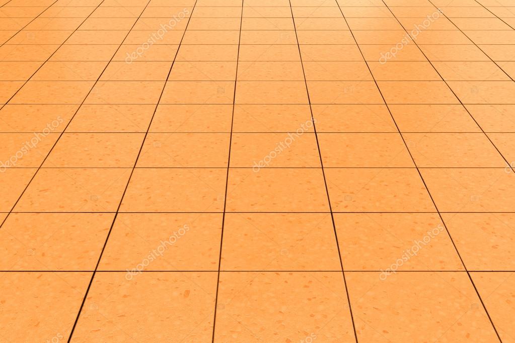 Orange tiled floor background Stock Photo by ©anhoog 62038407