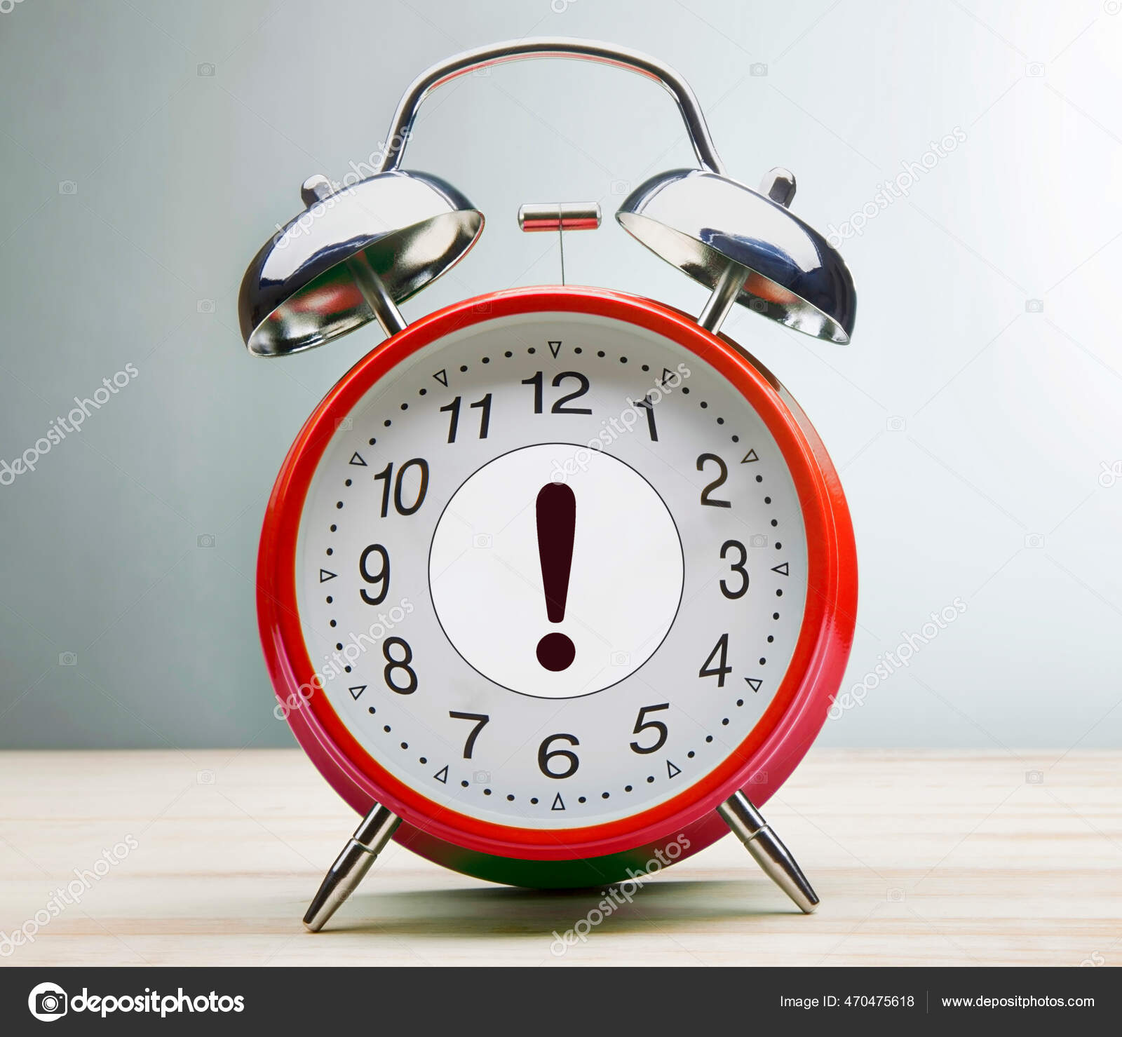 Classic Old Clock Question Mark Hands White Background Stock Photo by ...