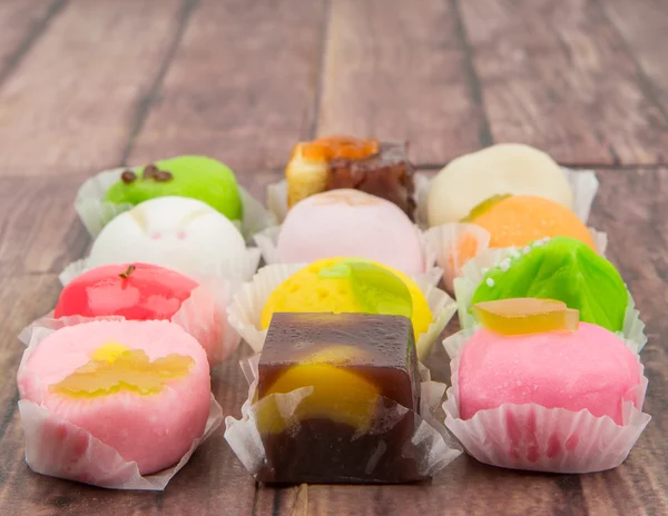 Traditional Japanese sweets Stock Photo by ©akulamatiau 124584844
