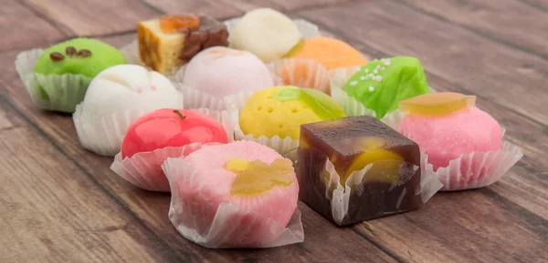 Traditional Japanese sweets Stock Photo by ©akulamatiau 124584844