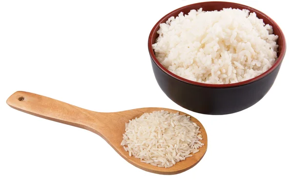 Raw And Cooked Rice Stock Photo by ©akulamatiau 52811853