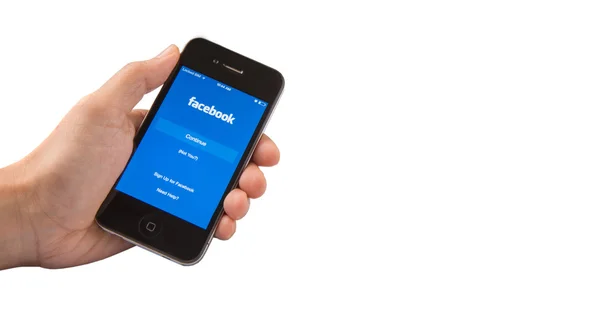 Facebook log into touch app Stok Foto, Facebook log into touch app ...