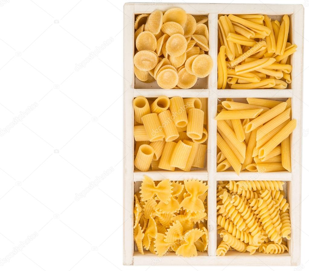 Diferentes formas de pasta 2022