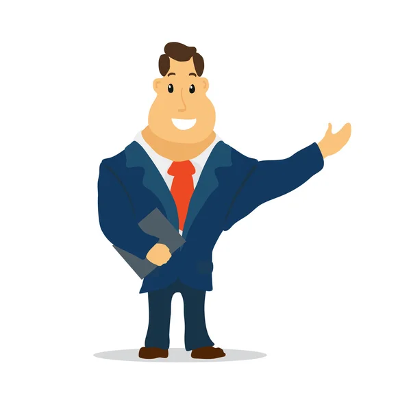 Mayor Character Flat Style Vector Illustration Stock Vector Image by ...